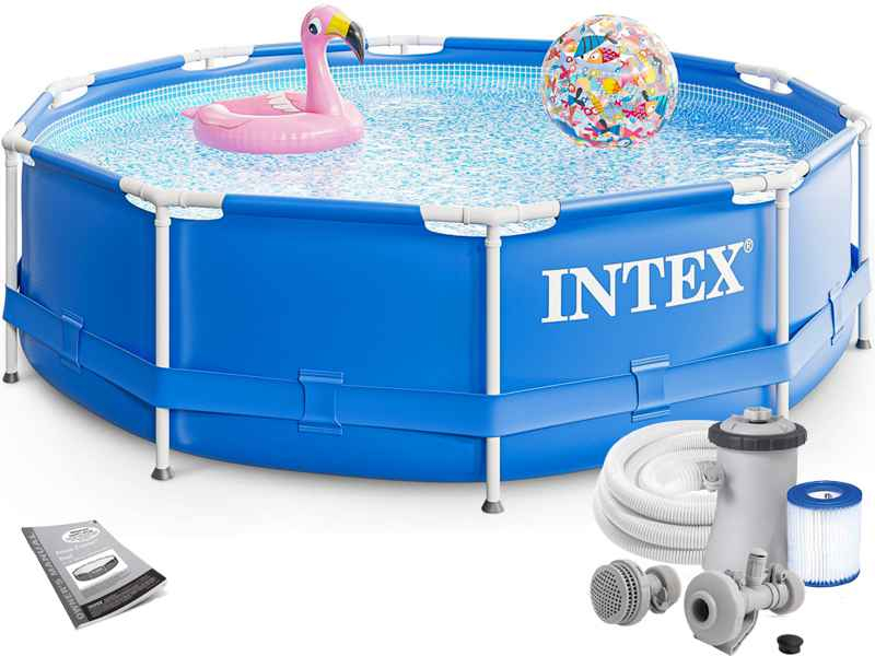 Каркасный бассейн Intex 28202 305х76 Metal Frame в интернет-магазине ...